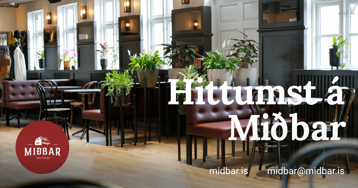 Miðbar í miðbæ Selfoss